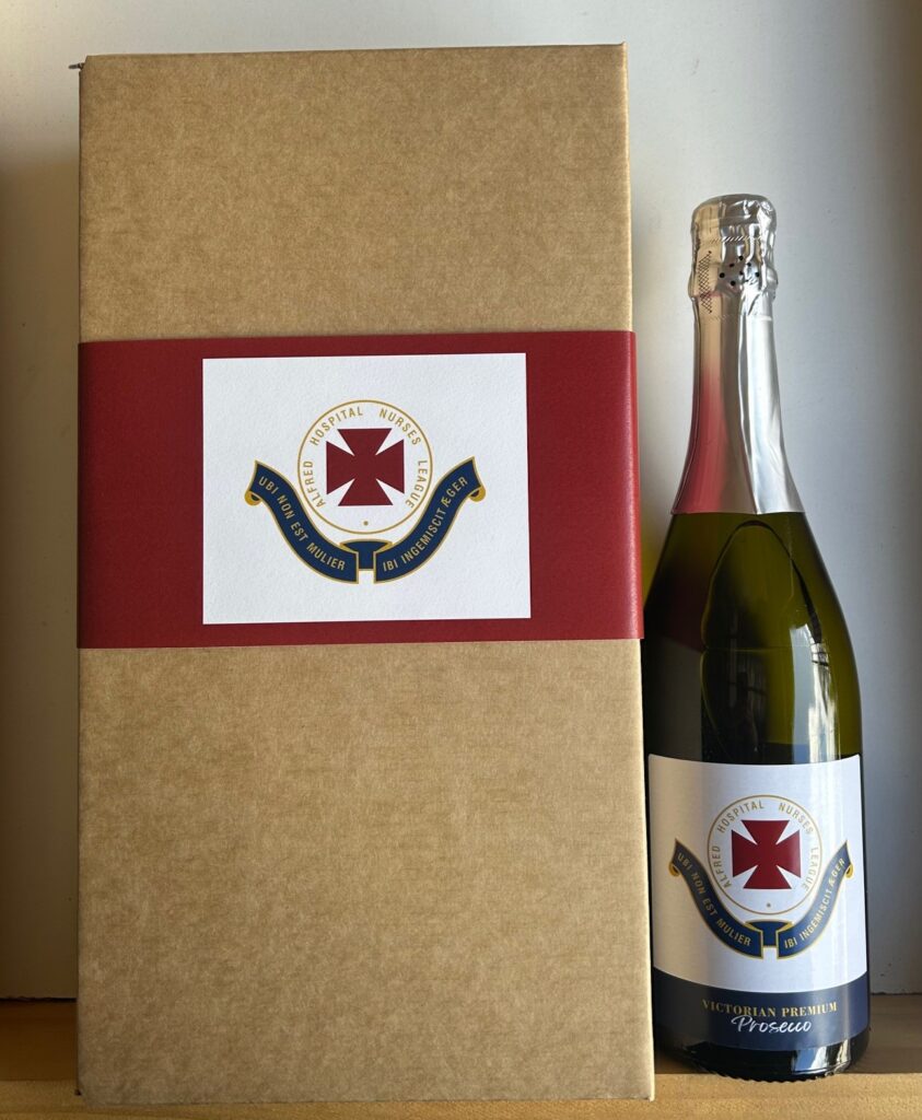 2 Bottle Kraft Gift Box - PERSONALISED - Prospect Wines fundraiser